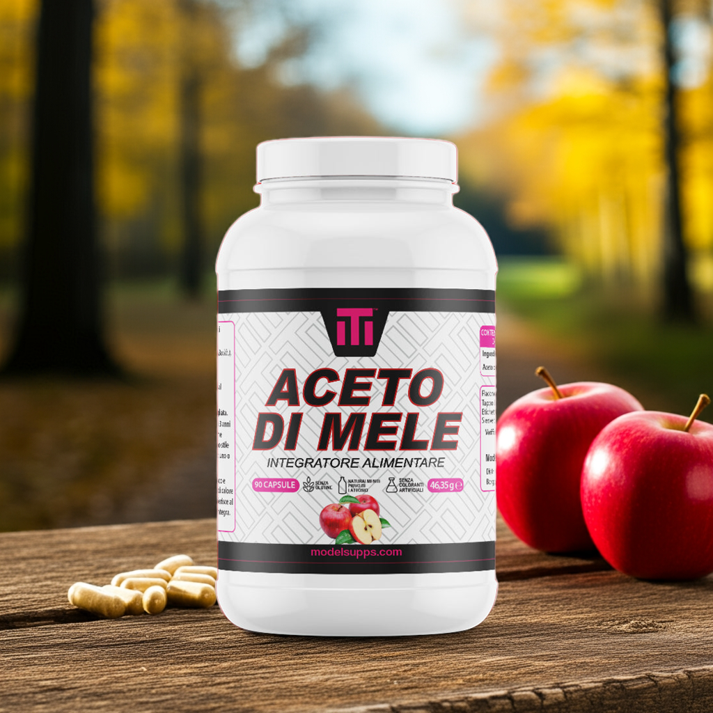 Aceto di Sidro di Mele Puro al 100% - 90 capsule – modelsupps